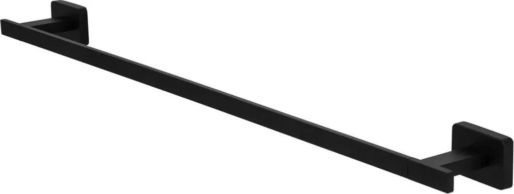 Gamma Caro, 1-řadý držák na ručníky 63cm, černá matná, GMA-URD-CARO-BK