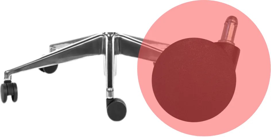 MERCURY Ergonomická kancelářská židle WORKEASE - šedá látka