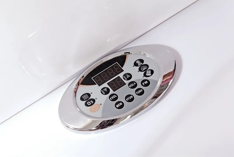 BPS-koupelny Hydromasážní vířivá vana TIGA 604H 152x152 s ohřevem vody