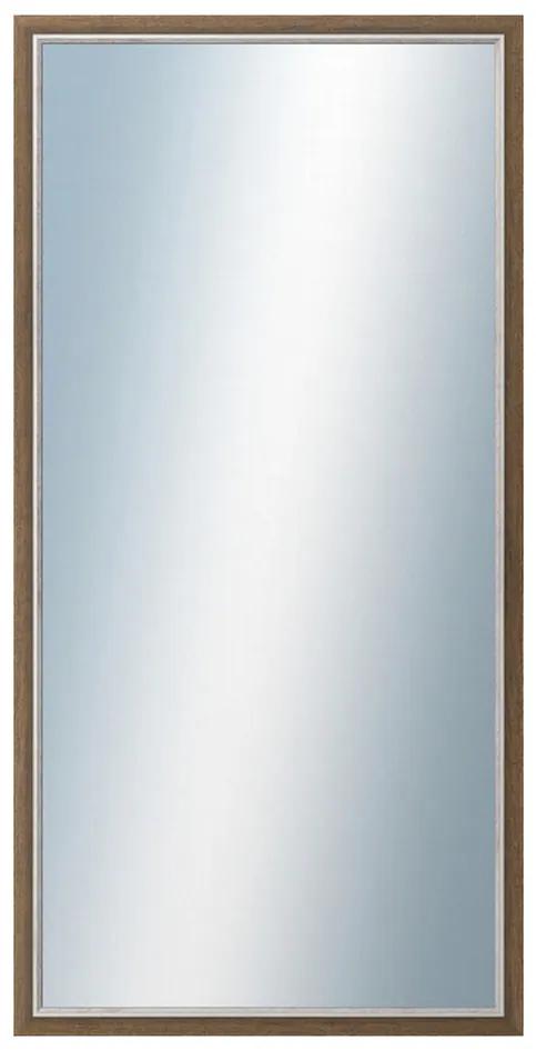 DANTIK - Zarámované zrcadlo - rozměr s rámem cca 60x120 cm z lišty TAIGA sv.hnědá (3106)