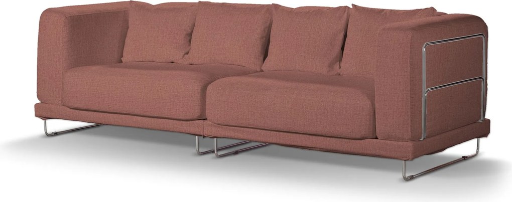 Potah na pohovku IKEA Tylösand 3-místná nerozkládací barva hnědá látka pletený vzor
