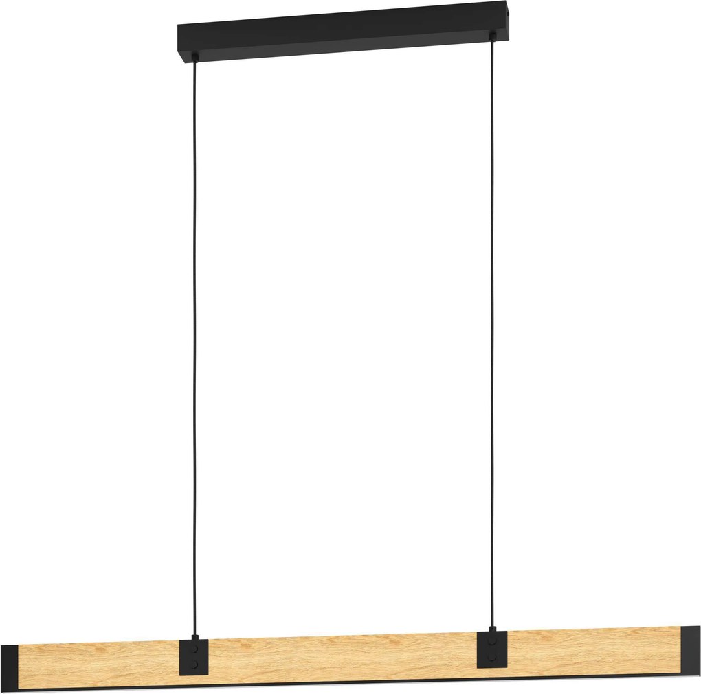 XXXLutz ZÁVĚSNÉ LED SVÍTIDLO, 177,5/5/150 cm Eglo - Online Only svítidla - 003348333102