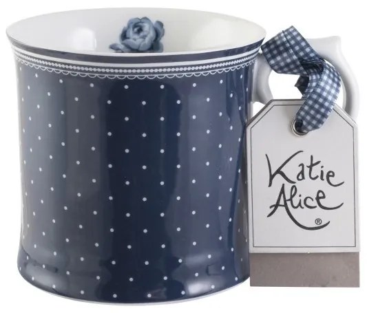 Creative Tops Katie Alice Vintage Indigo Porcelánový hrnek Spot 400 ml