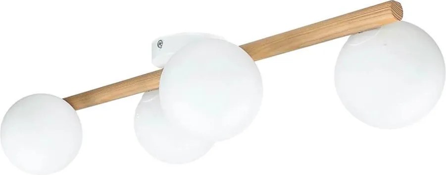 Stropní svítidlo ELYON 4xG9/40W/230V borovice
