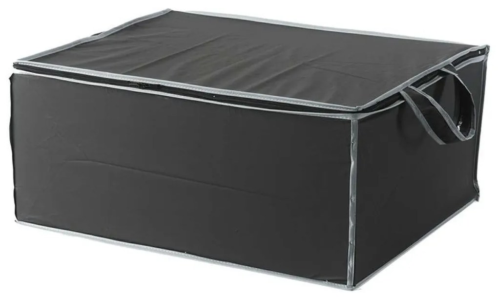 Compactor - Textilní úložný box 55x45x25 cm, černá RAN6273