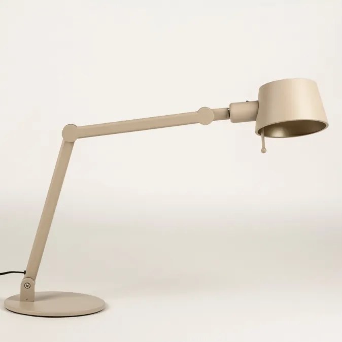 Stolní designová lampa Niki Taupe