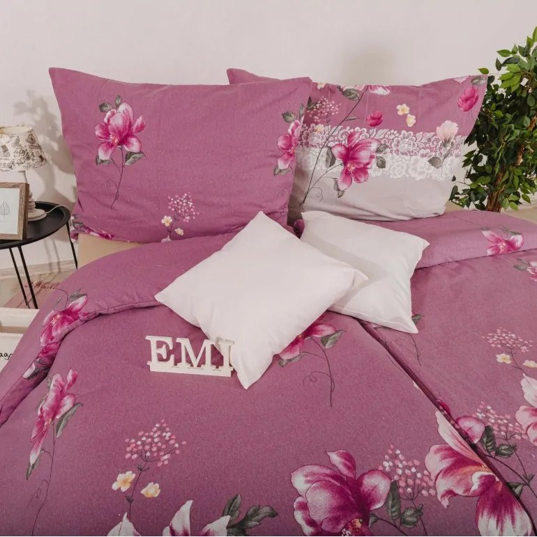 Flanelové povlečení Aida Pembe EMI