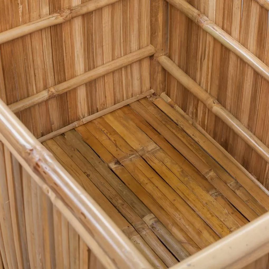 Úložné boxy 3 ks bambus,  242495