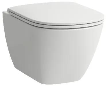 Laufen Lua - Závěsné WC se sedátkem SoftClose, Rimless, bílá H8660800000001
