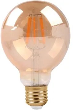 MILAGRO LED FILAMENT BULB AMBER, MI-545, E27, G45, 4W, 280,