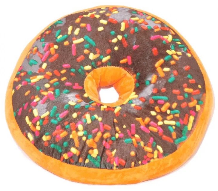 Bavlissimo Polštářek donut průměr 40 cm varianta: donut posyp 1