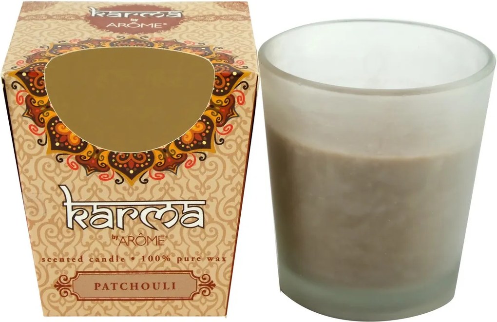 Arôme Svíčka Karma 100g - patchouli