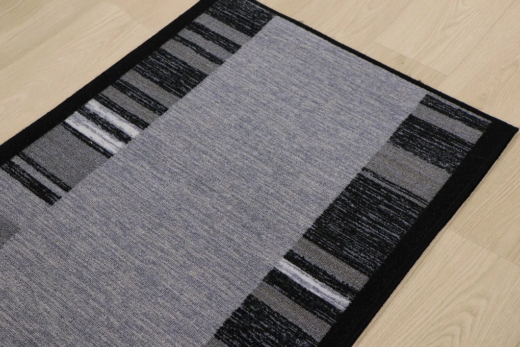 Berfin Dywany, Protiskluzový běhoun na míru Zel 1016 Silver (Grey), šíře 120 cm, šedá, chodba / předsíň