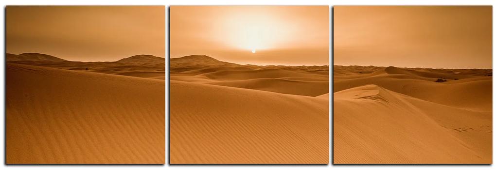 Obraz na plátně - Pouště Sahara - panoráma 5131B (120x40 cm)
