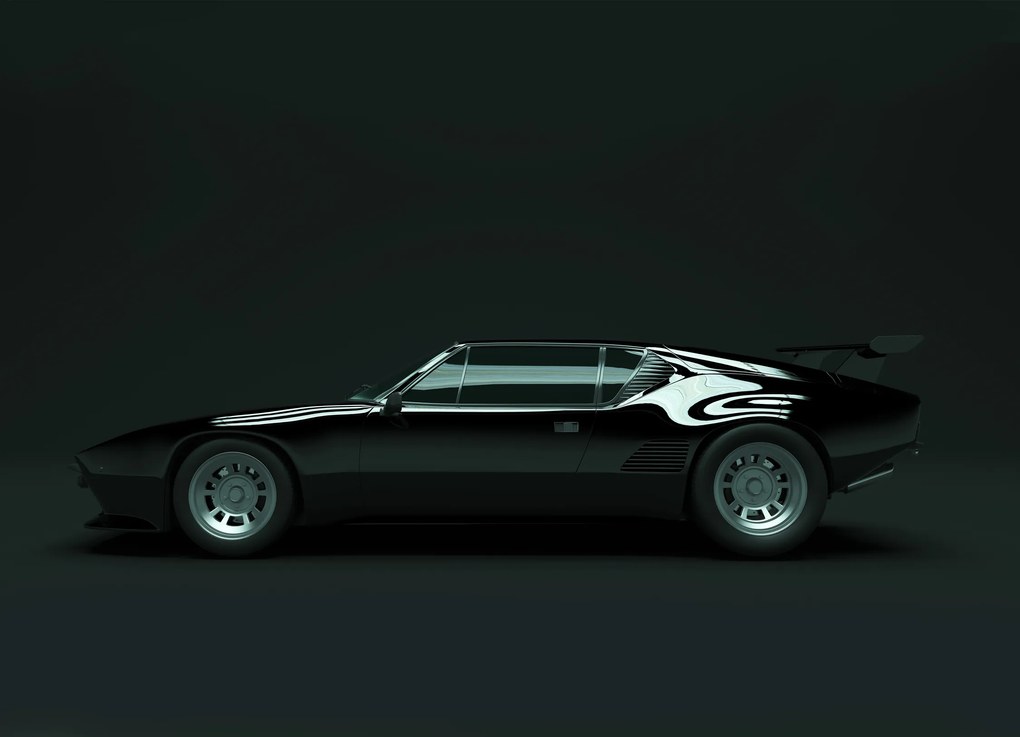 Malvis ® Tapeta 3D sportovní auto 1970 léta Vel. (šířka x výška): 504 x 310 cm