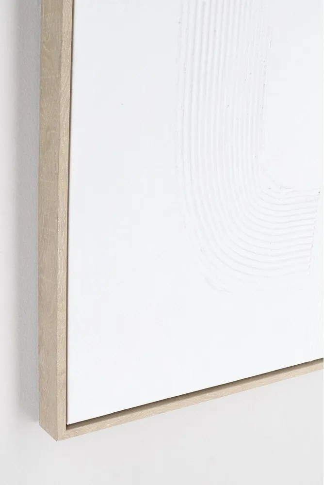 Ručně malovaný obraz s rámem/na plátně 83x83 cm Texture – Bizzotto