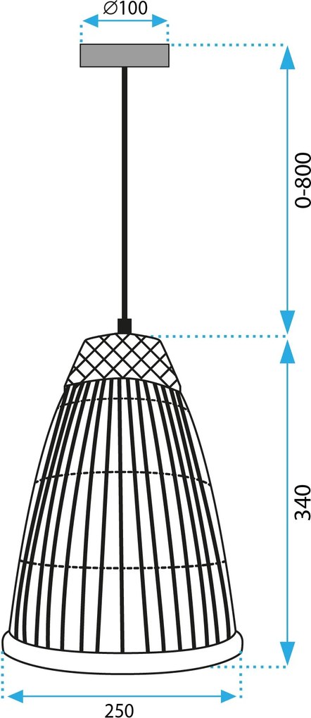 Toolight Rea, Stropní svítidlo APP1328-1CP, OSW-02462