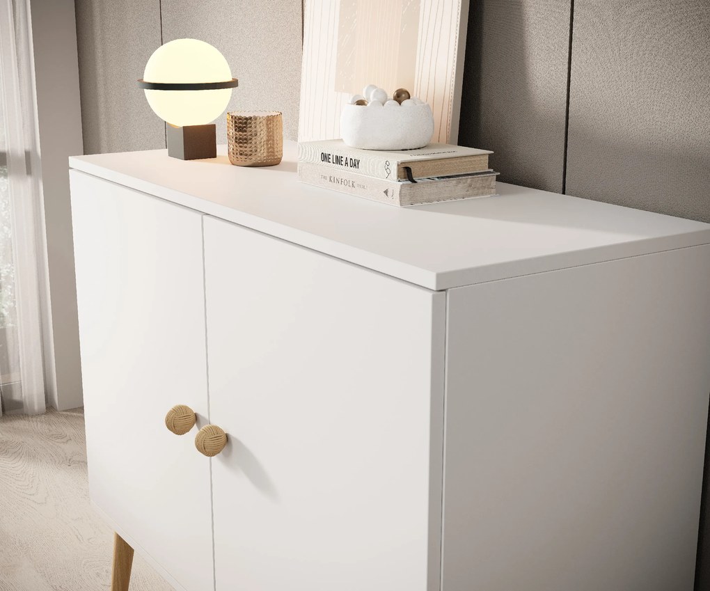 ADRK Furniture Komoda Deri CHES-DER-W