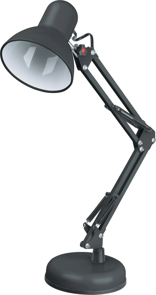 XXXLutz LAMPA NA PSACÍ STŮL, E27, 40/15/59 cm Novel - Kancelářské lampy - 008181058301