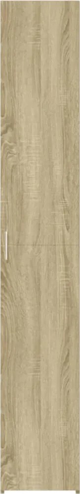 Skříň highboard dub sonoma 30 x 42,5 x 185 cm kompozitní dřevo 3281394