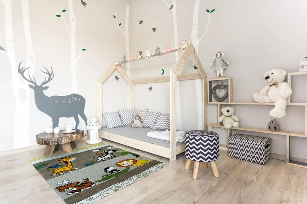 Kusový koberec Smart Kids 22310 Beige, 120x180, viacfarebná, detská izba, Berfin Dywany