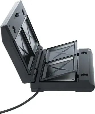 Steba SG 55 stříbrná / Sendvičovač 3v1 / 1100 W / 3 vyměnintelné plotý