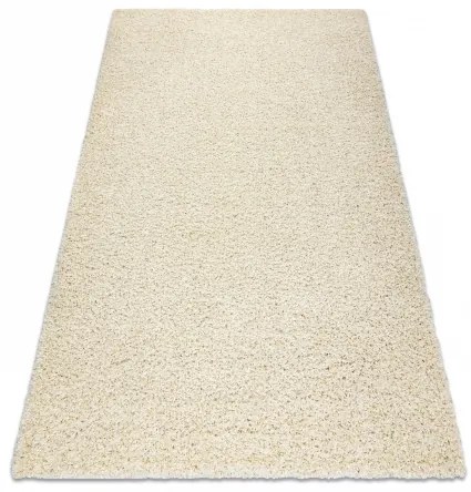 koberec SOFFI shaggy 5cm krém velikost 180x270 cm | krásné koberce cz