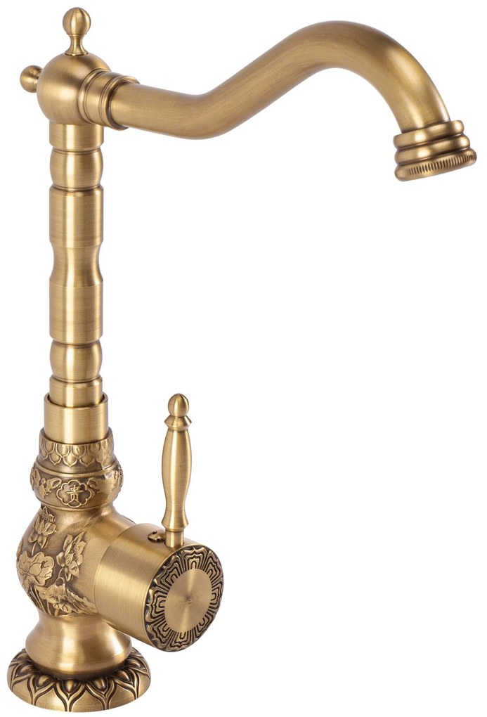 Rea Venice, vysoká dřezová baterie h-320, mosazná, REA-B2500