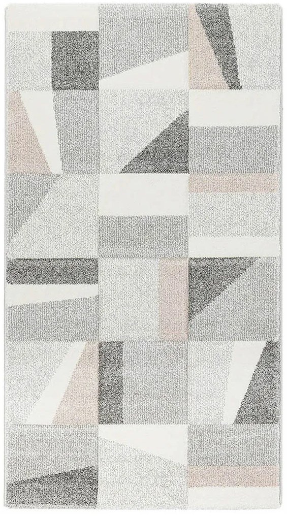 Koberce Breno Kusový koberec Pastel / Indigo 22663/955, Šedá, Vícebarevné, 140 x 200 cm