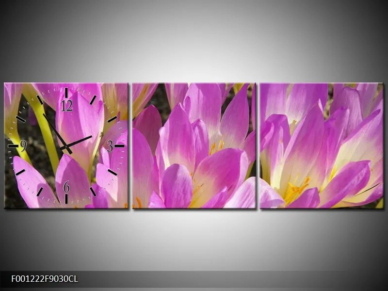 Obraz fialových květin (90x30 cm), 40 dalších rozměrů