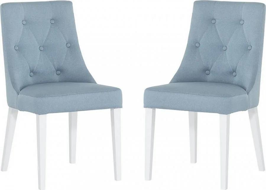 Casarredo - Komfort nábytek Designová jídelní židle MEDE, Carabu výběr barev, (2ks) | barva: szy-dub-antický,potah: carabu 08