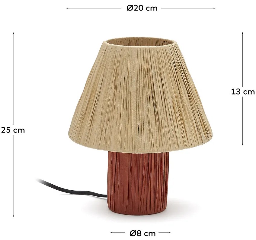 Stolní lampa Kave Home Pulmi