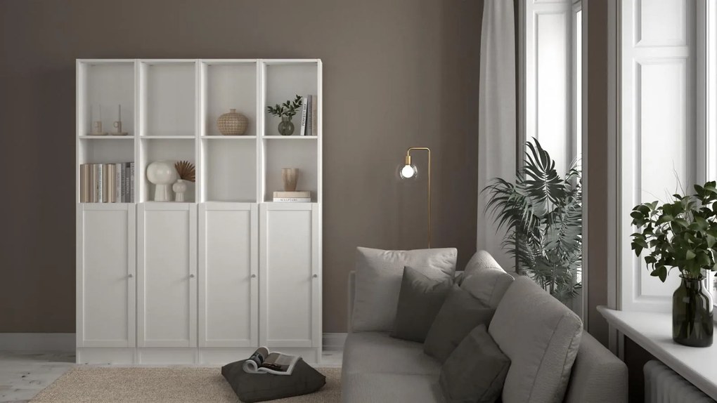 Tvilum Policový regál Bask 775 bílá