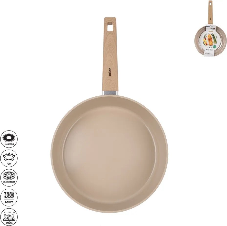 Pánev s keramickým povrchem ø 26 cm Ecrina – Orion