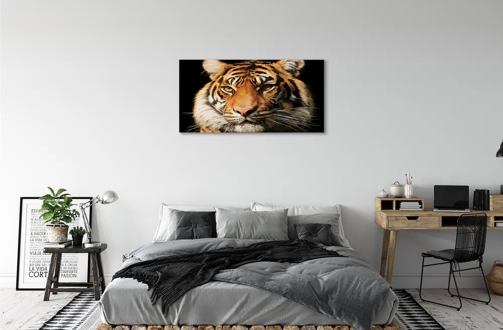 Obrazy na plátně Tygr 125x50 cm