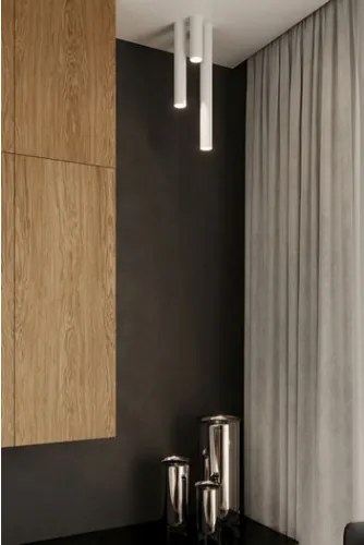 Stropní svítidlo SOLLUX Lagos 20 GU10 1x40W bez zdroje ocel bílá SL.0997