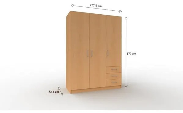 Skříň LA 01 (buk)