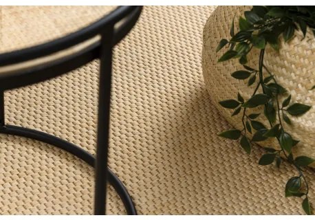 koberec SISAL FLOORLUX 20014 mais / káva velikost 140x200 cm | krásné koberce cz