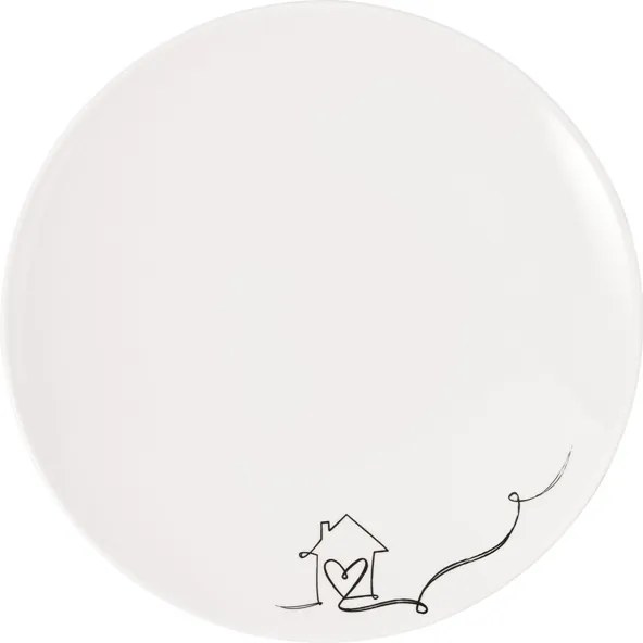 Villeroy & Boch Dezertní talíř Statement Lines "Family", Ø 21,2 cm 10-1629-6150