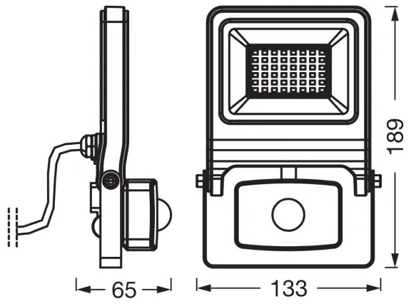 Osram - LED Reflektor se senzorem ENDURA LED/30W/230V IP44
