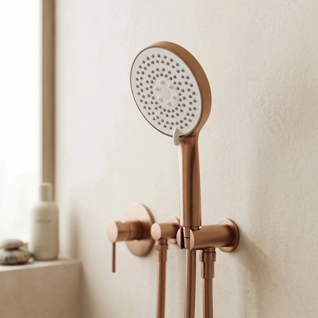 Rea, Sprchová hlavice REA JS-019 BRUSH COPPER, REA-03902