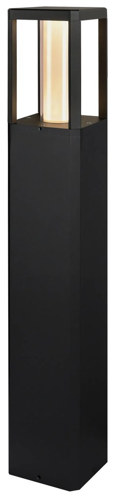 Černé zahradní LED sloupkové svítidlo Crocus 12W IP65 80cm  - Candellux