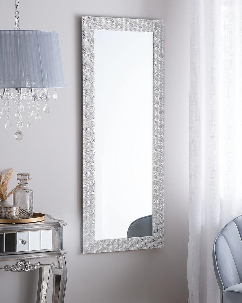 Zrcadlo 50x130 cm, stříbrné MERVENT Beliani