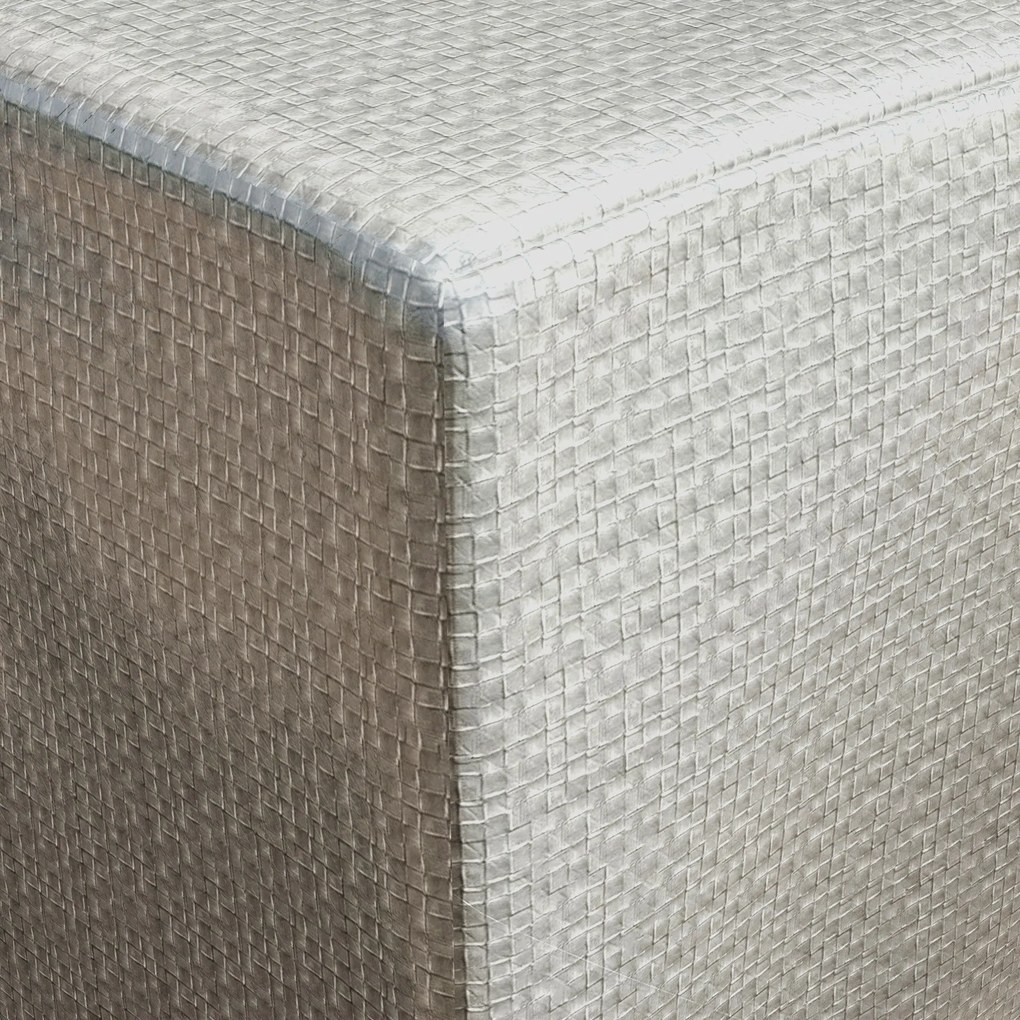 Outsunny Ochranný Kryt na Zahradní Nábytek, Ochranný Kryt Proti UV, Vysoce Odolný Polypropylen, Kryt na Zahradní Stůl, 235 x 190 x 90 cm, Šedý | Aosom