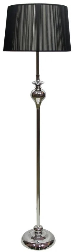 Černá stojací lampa Gillenia pro žárovku E27  - Candellux