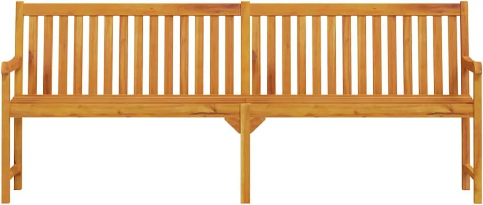 Zahradní lavice 220 cm masivní akáciové dřevo 316613