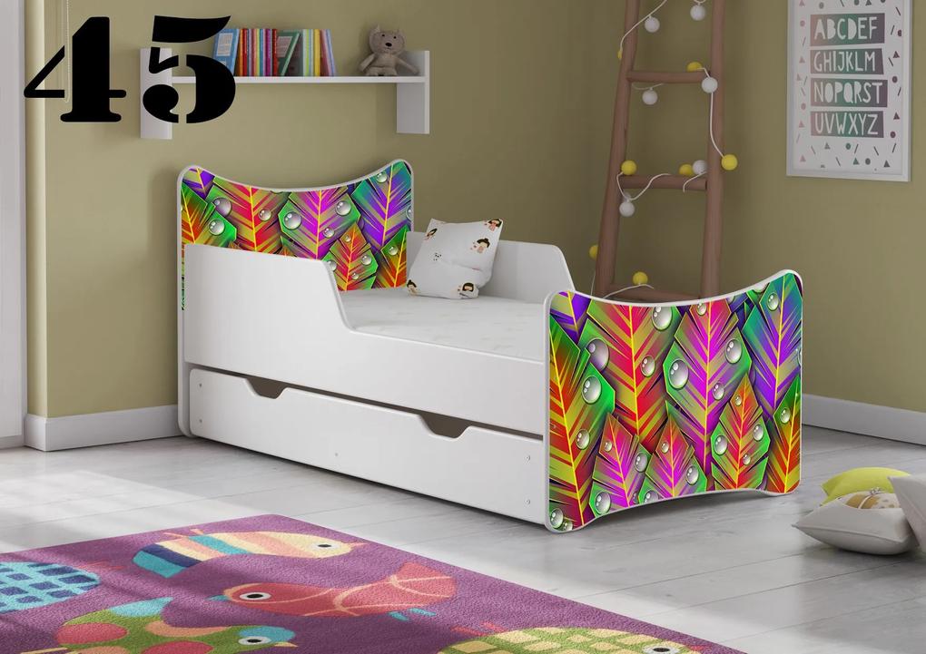 Plastiko Dětská postel se šuplíky Barvy - 45 - 160x80