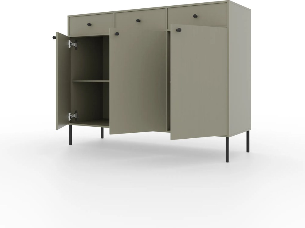 ADRK Furniture Komoda 3D 3S Tili ADRK-CHES-TIL-3D-3S-E