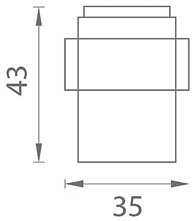 Dveřní zarážka MP - AS - (OLV - Mosaz leštěná lakovaná), MP OLV (mosaz leštěná a lakovaná)