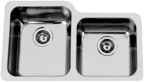 Sinks DUO 755 V 1,0mm pravý leštěný (RDDUL75545021VP) Sinks